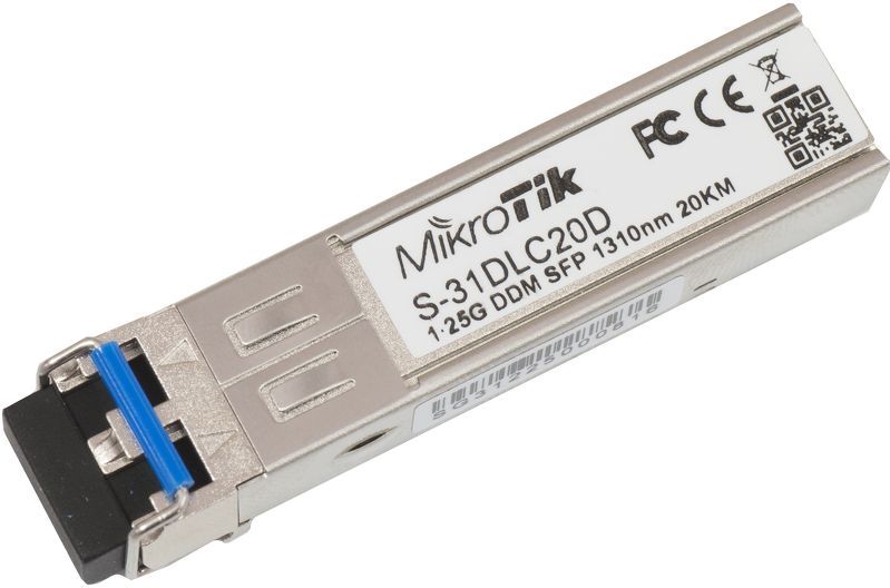 Оптические модуль Mikrotik S-31DLC20D SFP