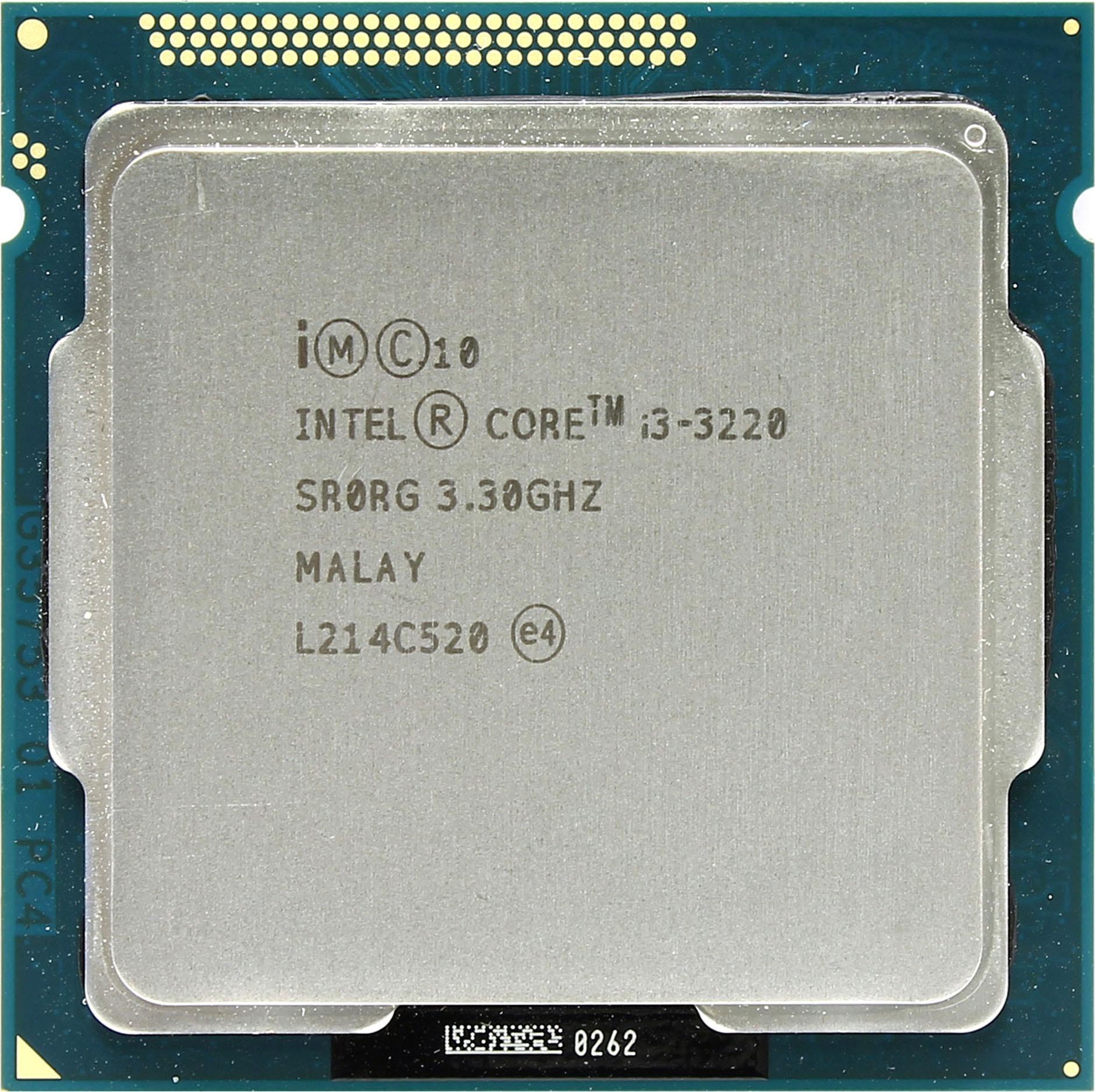 Процессор Intel Core i3-3220 - Материнская плата ASUS H61M-K - ОЗУ 8 ГБ (2x4 ГБ) DDR3 1600 МГц