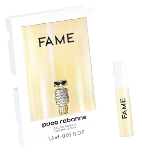 Женская миниатюра парфюма Paco Rabanne Fame 1.5 мл - Пако Рабан Фейм пробник духов