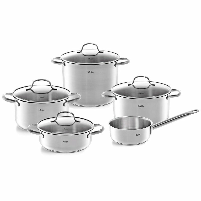 Набор посуды из 5-ти предметов San Francisco, нержавеющая сталь, Fissler, 74011305000