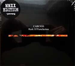 Музыкальный диск CARCASS 'Reek Of Putrefaction' (1988 RI 2020 UK press, original hype sticker, MOSH006CDFDR, new, sealed) (digipak) (CD) (M)