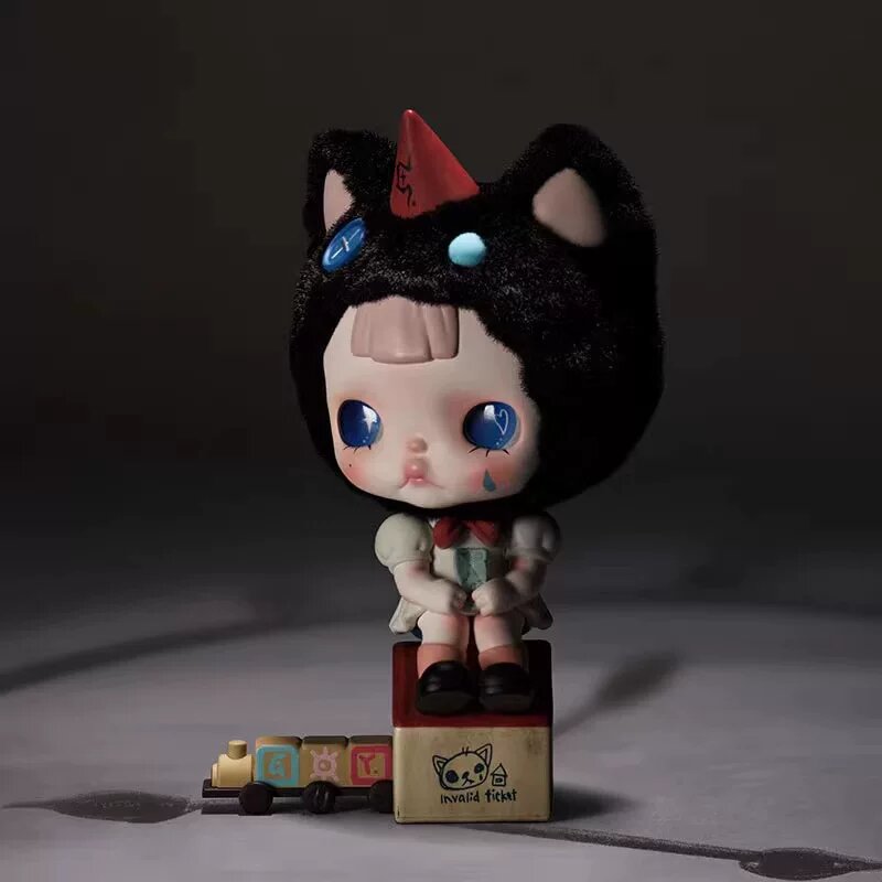 POPMART TINYTINY Ожидание фигурка-слепок, нераспакованный, 10 см высотой, коллекционная игрушка