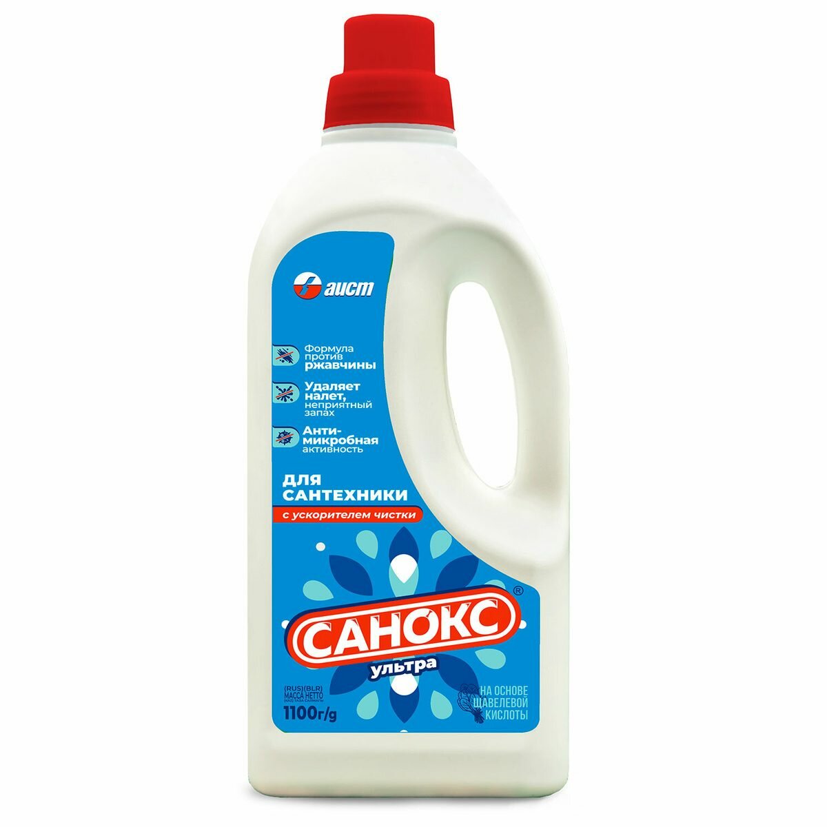 Средство для сантехники Санокс "Ультра", 1.1л (4600905003630), 10шт.