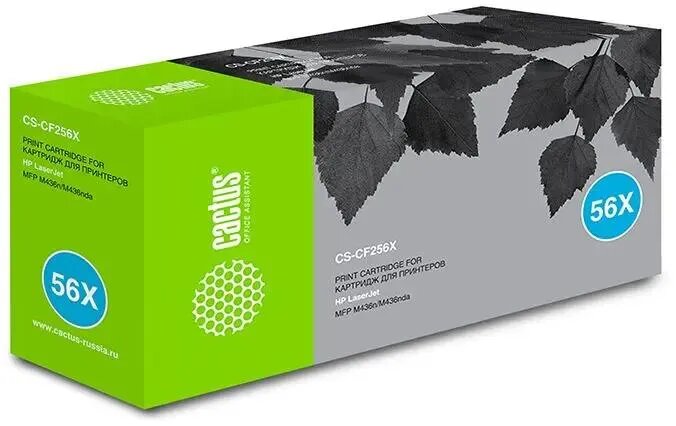 Картридж Cactus CS-CF256X, CF256X, черный / CS-CF256X