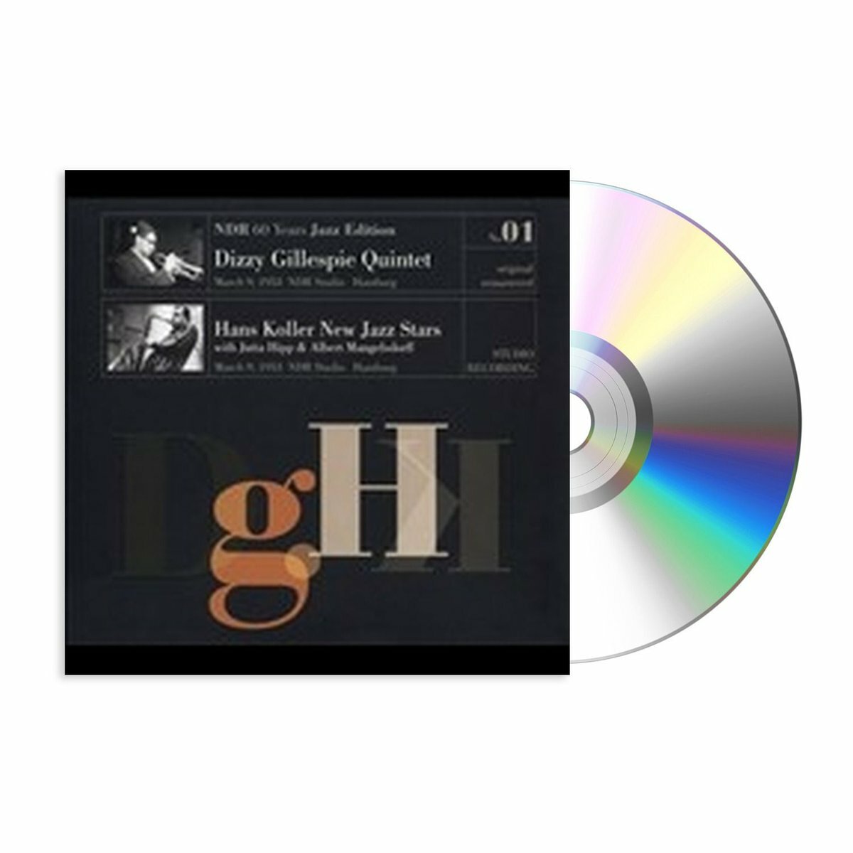 Музыка CD Dizzy Gillespie - NDR 60 Years Jazz Edition No. 01
