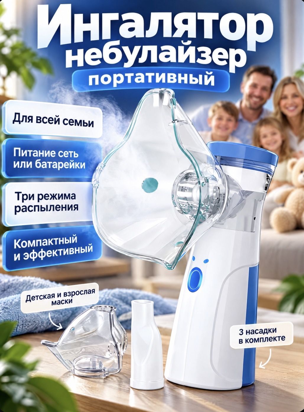 Ингалятор небулайзер; инголятор