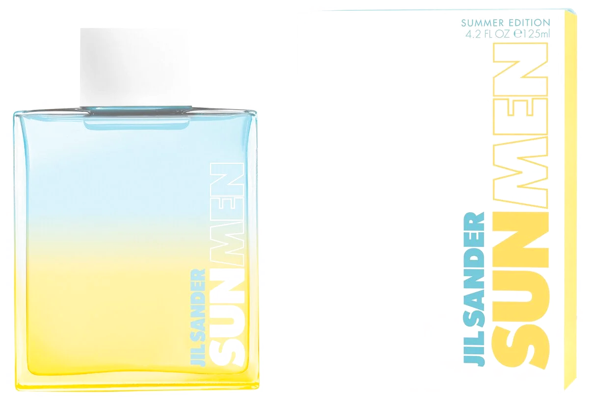 Мужской парфюм Джил Сандер Лето Солнце 125 мл / Jil Sander Sun Men Summer Edition eau de toilette
