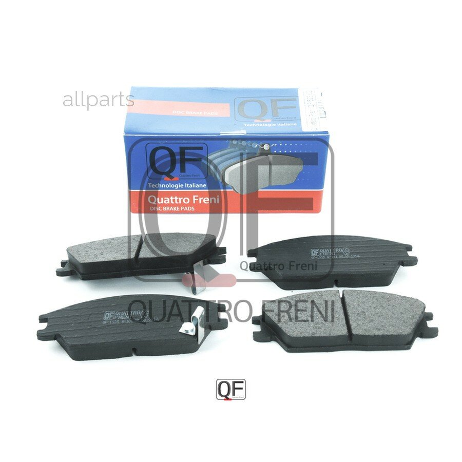 QUATTRO FRENI QF52302 Колодки тормозные дисковые к-т
