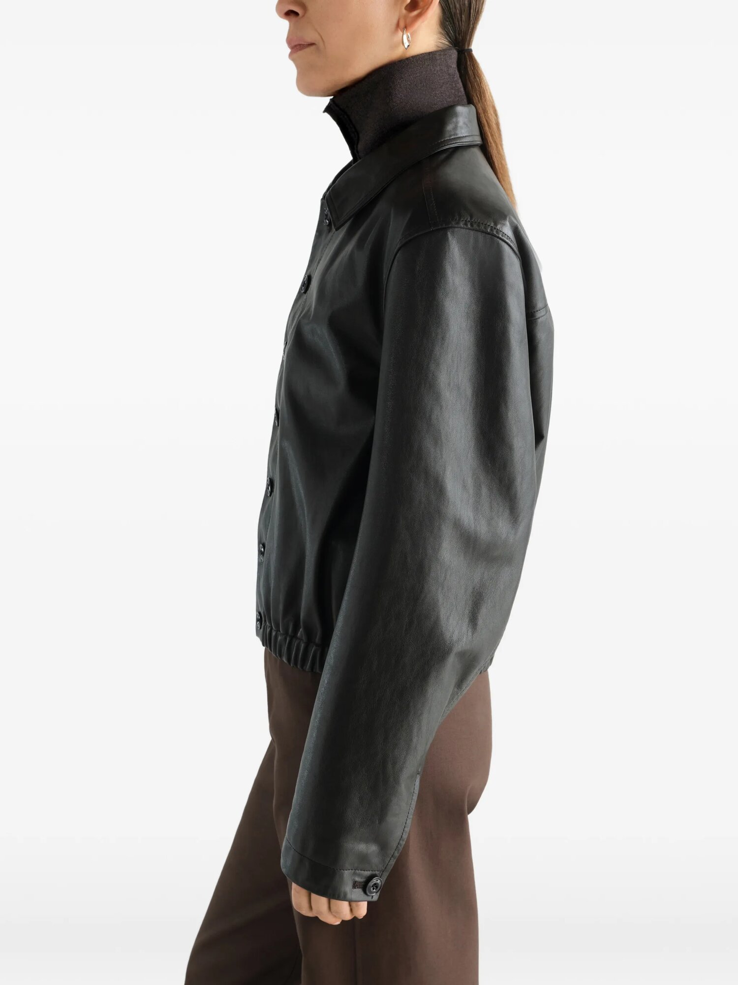 Куртка LEMAIRE Soft leather blouson, размер 38 — фото 1