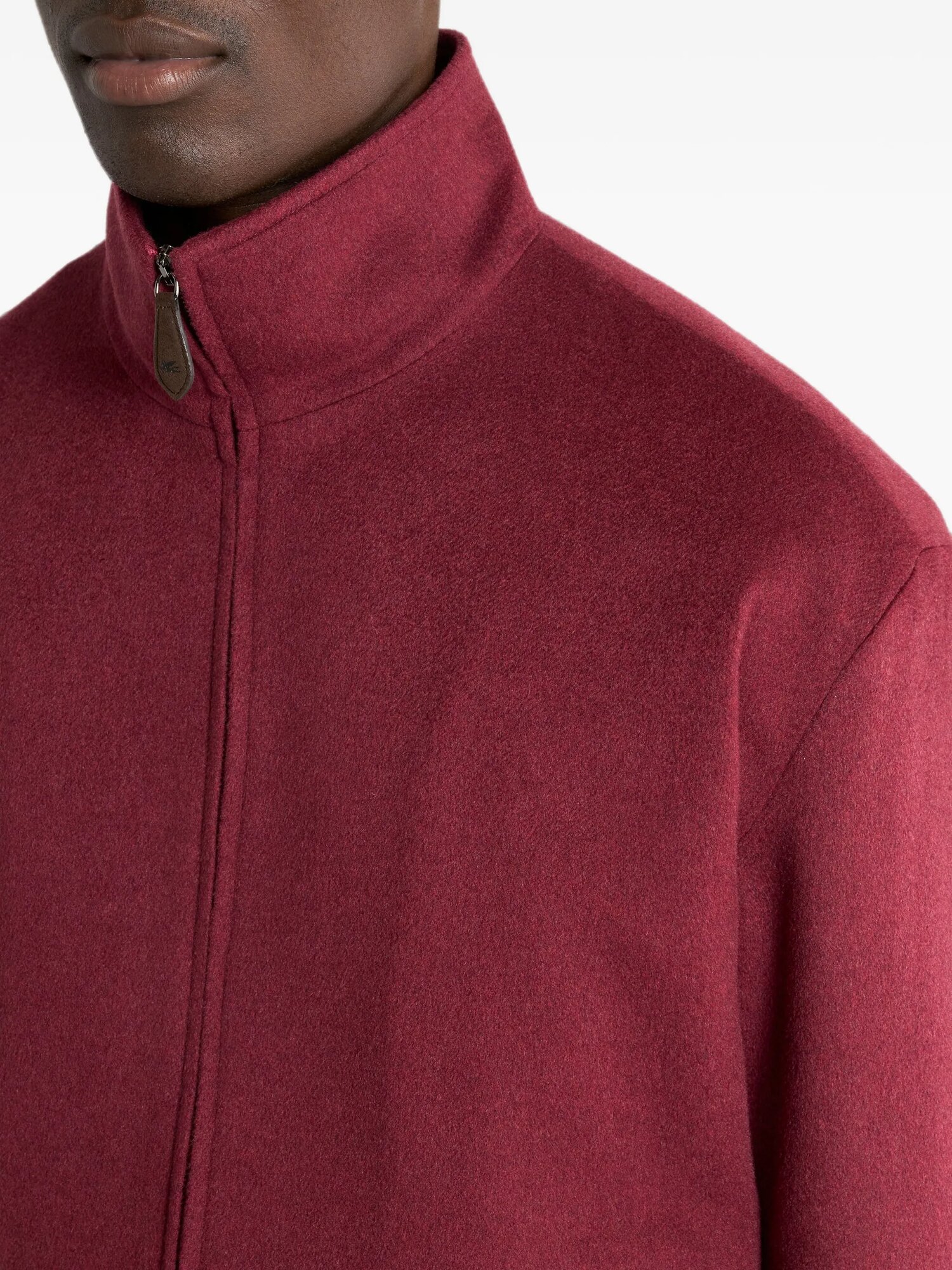 Куртка ETRO Zip-up stand-up collar jacket, размер 44 — фото 1