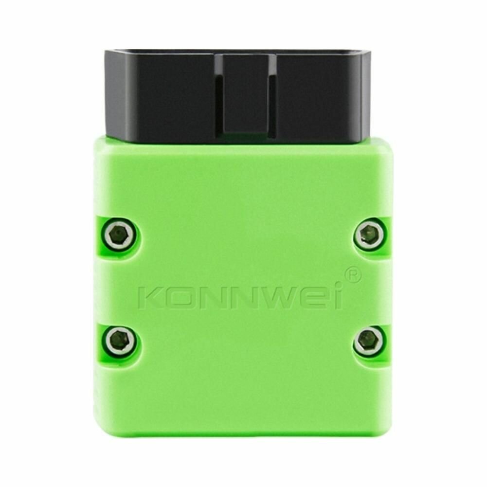 KONNWEI Автомобильный сканер KW902, интерфейс OBD-II, Bluetooth, зелёный