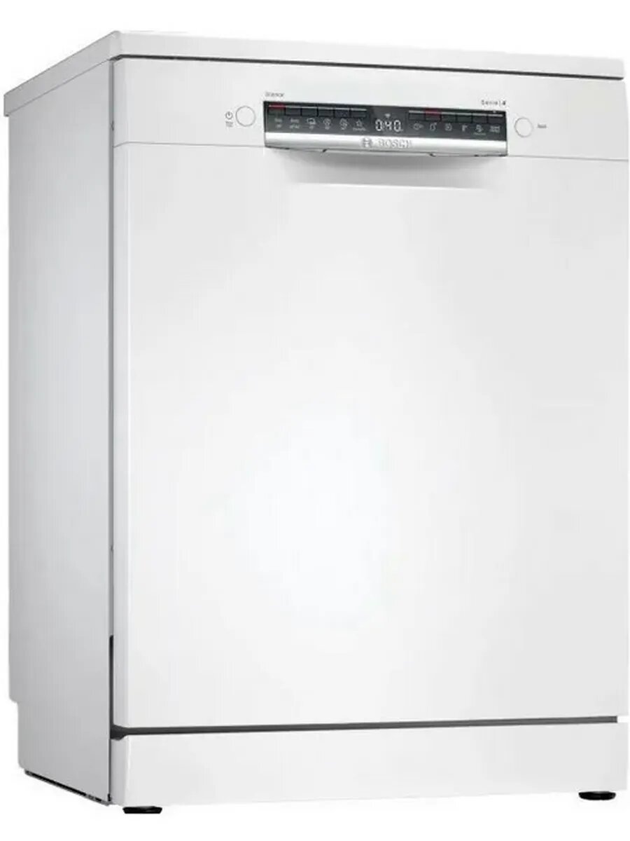 Посудомоечная машина Bosch SMS4IMW62Q Serie 4, 14 комплектов, 2400 Вт, конденсационная, инверторный, белый
