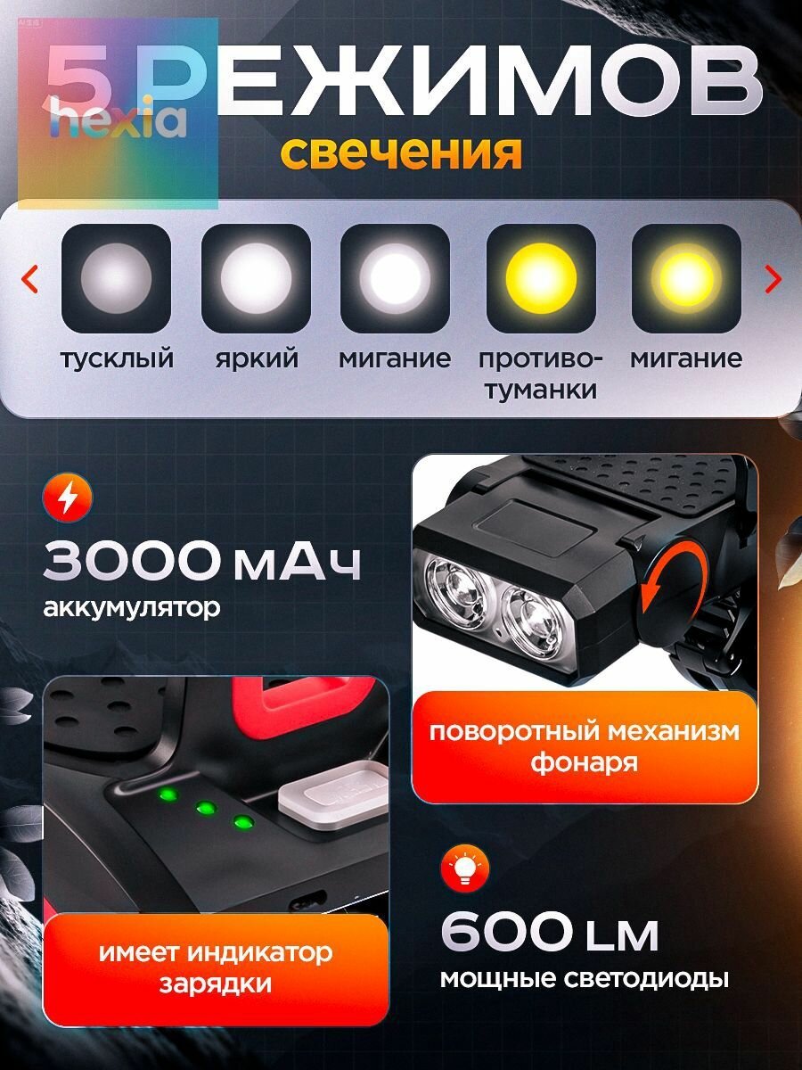 Фонарь для велосипеда — фото 1