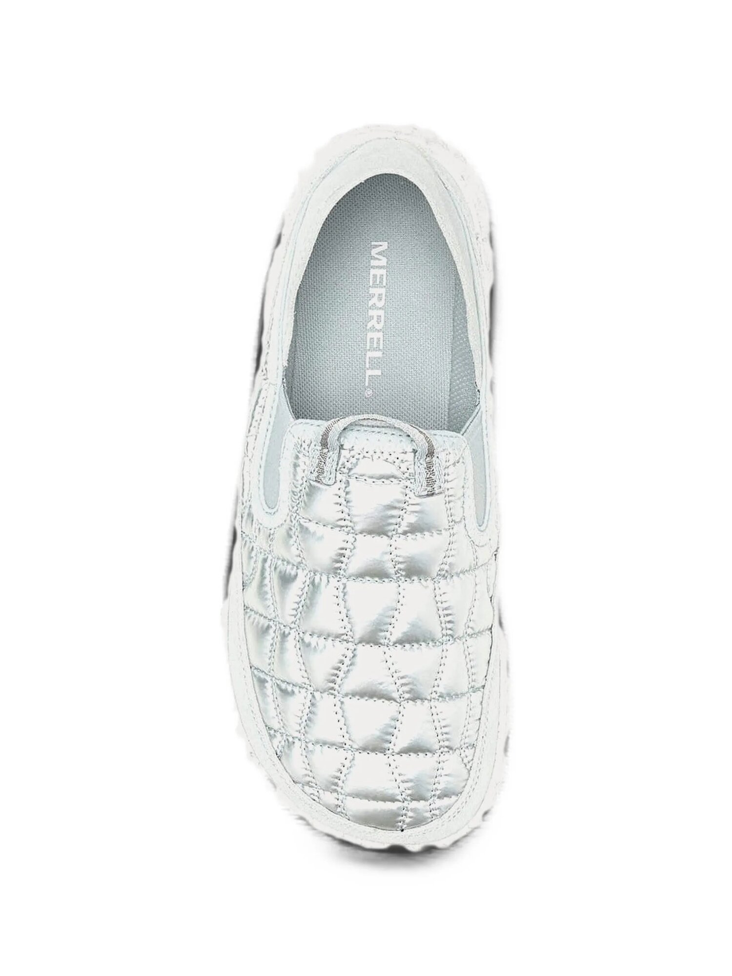 Кроссовки MERRELL Hut Moc 2 Shine sneakers, размер 5 US, серебристый/красный — фото 1