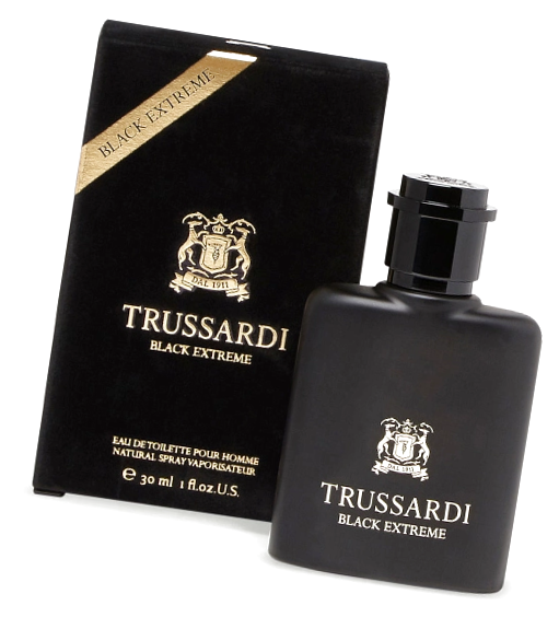 Мужской аромат Trussardi Black Extreme 30 мл - Труссарди Блэк Экстрим