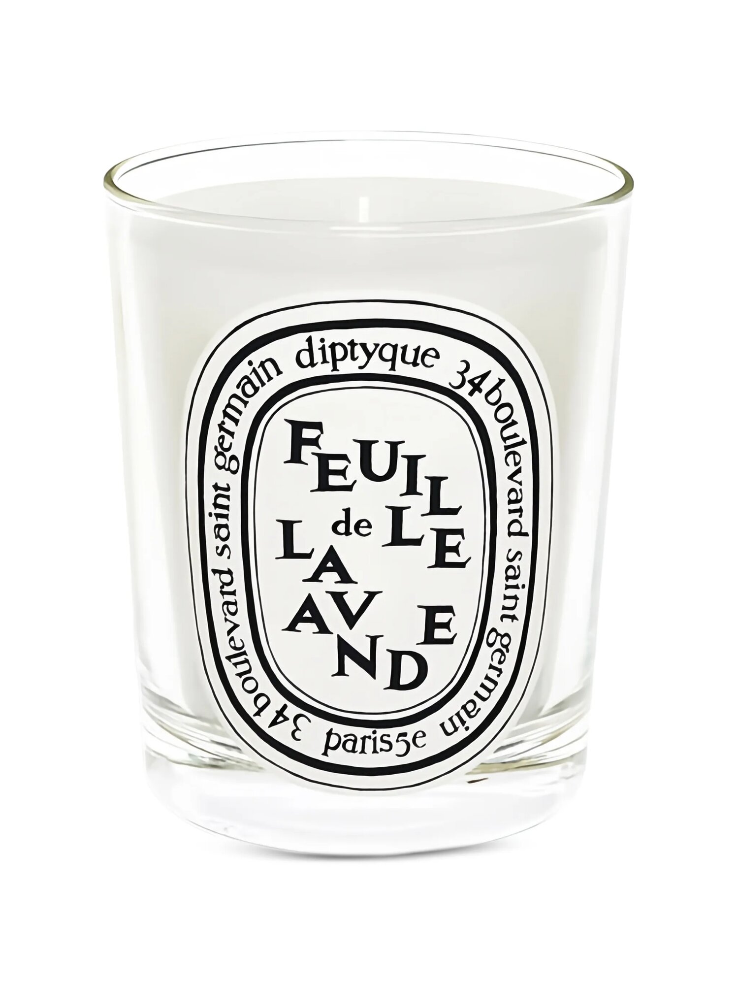 Свеча Feuille de Lavande, OneSize , White