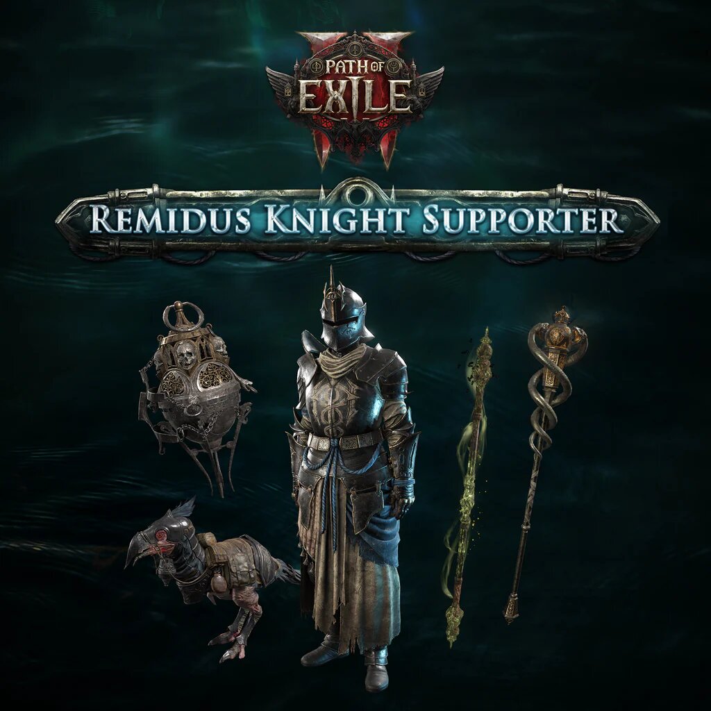 Дополнение Path of Exile 2: Remidus Knight Supporter Pack, цифровое издание PlayStation 5, регион Турция / код пополнения баланса