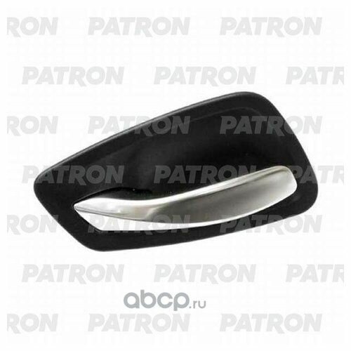Ручка двери внутр передн задн (лев) BMW: 3 Series E90 06-11, E91 06-11 (хромчерн) Patron P201003L