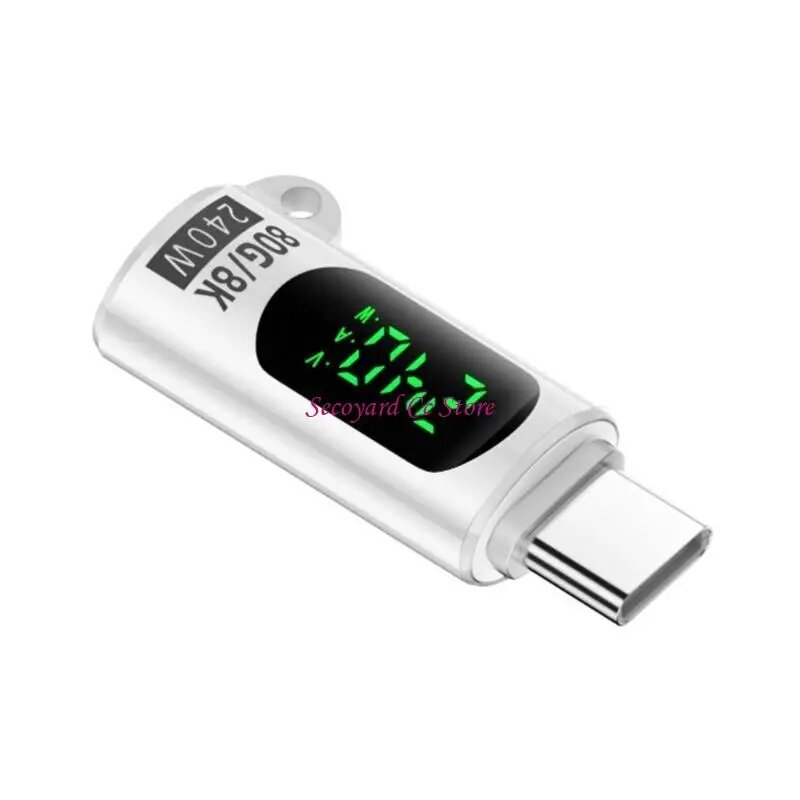 N3UC Адаптер USB C 80 Гбит/с White