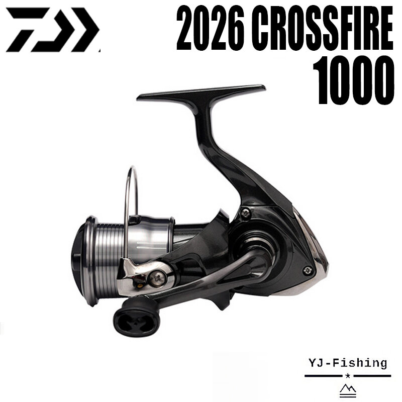 DAIWA 2026 CROSSFIRE LT 1000 Спининговая катушка рыболовная снасть рыболовная деталь