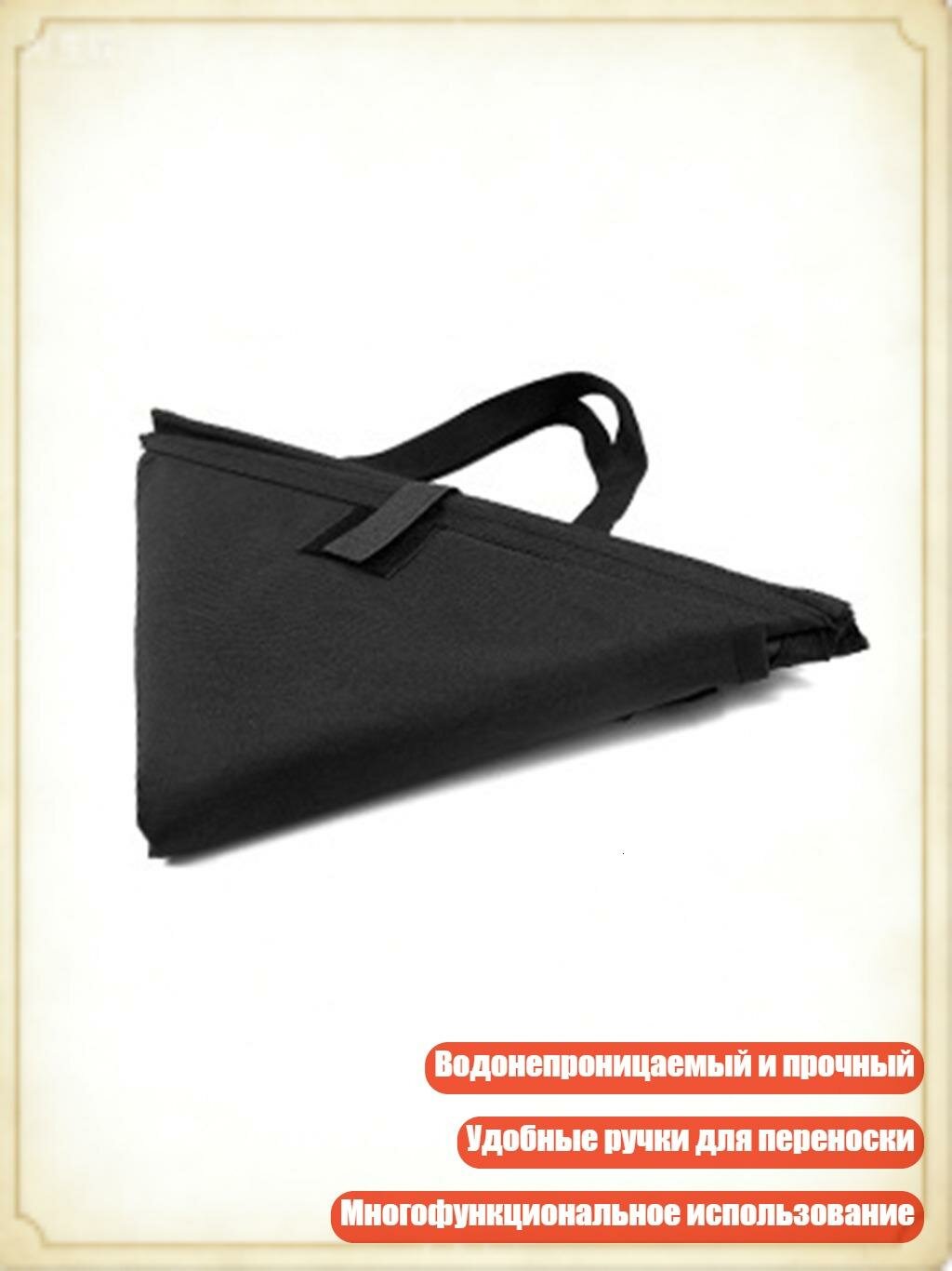 Складной уличный контейнер для мусора, Черный