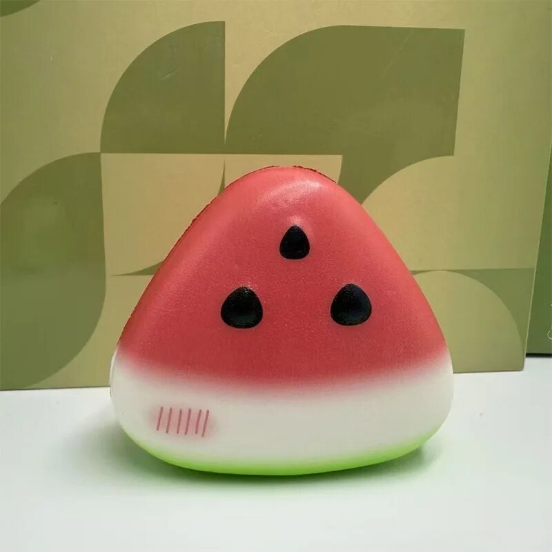 Мягкая игрушка-сквиш арбуз 1PCS