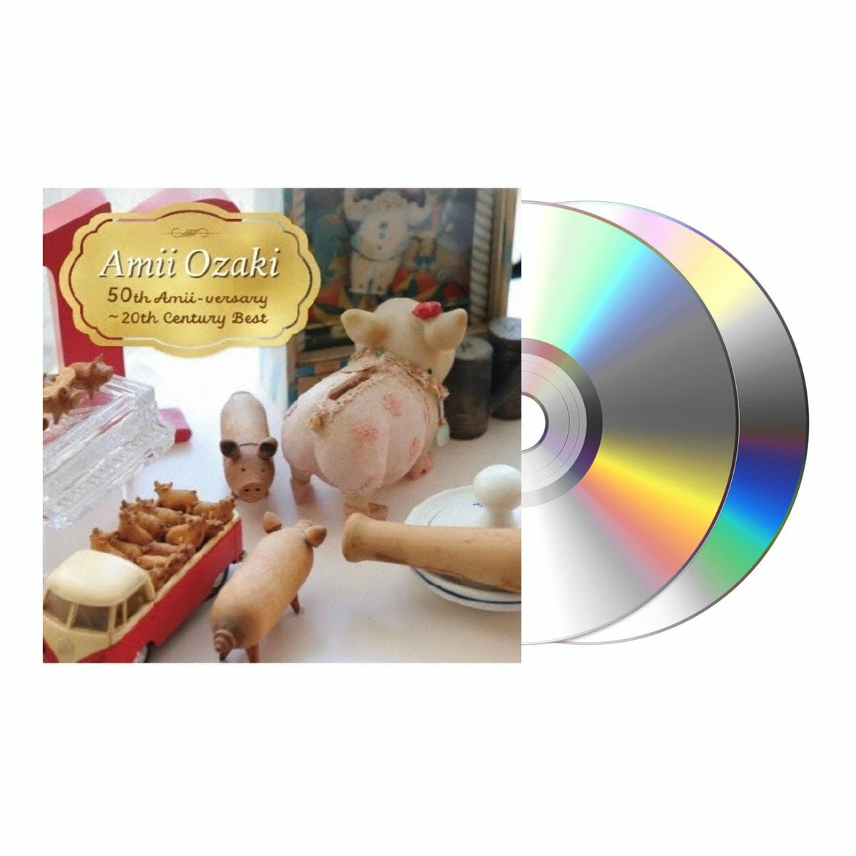 Музыка CD Ami Ozaki - Amii Ozaki 50th Amii-versary 20th Century Best, 2 x CD