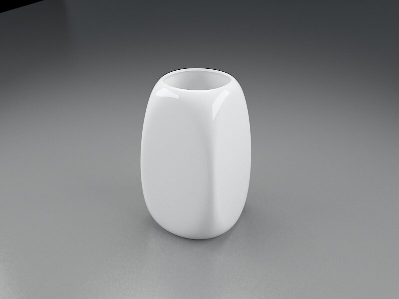 Ваза декоративная дизайнерская, 3D-печать, 3DOPRU арт. VASE-TV-3934292