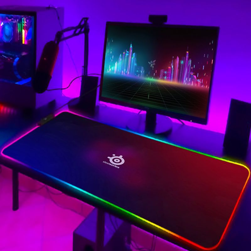 SteelSeries Коврик для мышки, XXL, коричневый, бежевый
