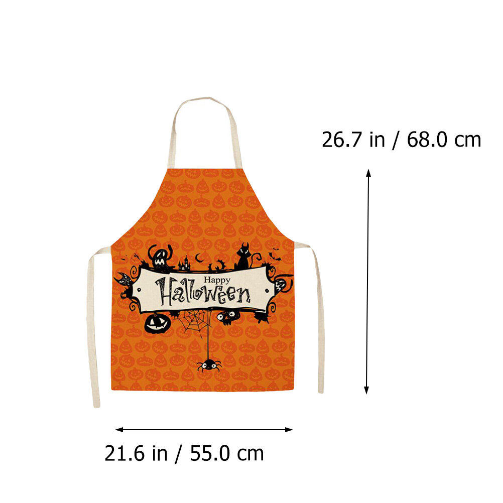 Платок Хэллоуин С Halloween Праздничной Атмосферой Из Полиэстера 68X55Cm