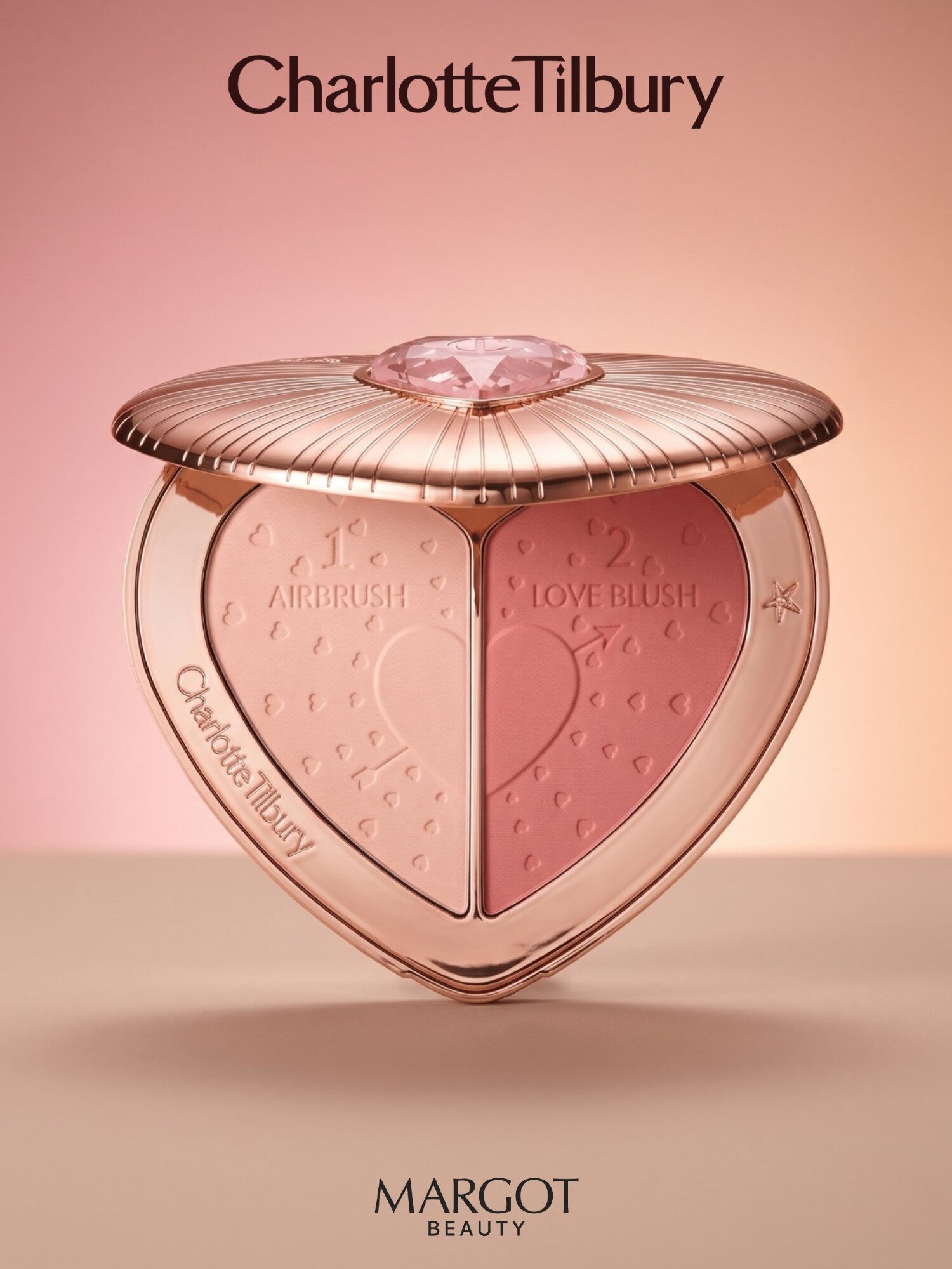 Палетка CHARLOTTE TILBURY Beauty Soulmates | оттенок Flawless Rosewood | лимитированная | оригинал
