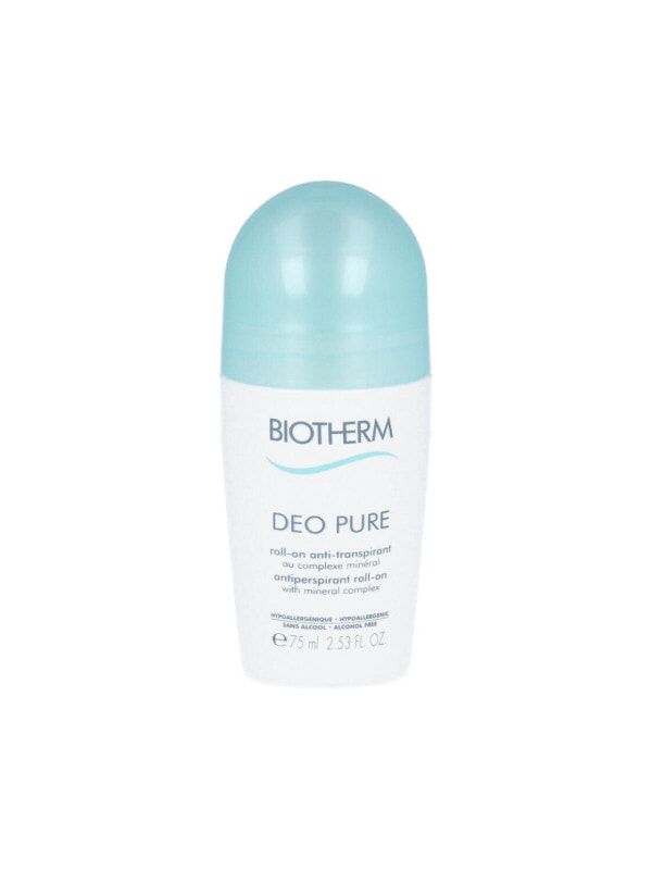 BIOTHERM Deo Pure Tri-active Roll-on Шариковый дезодорант-антиперспирант с минеральным комплексом