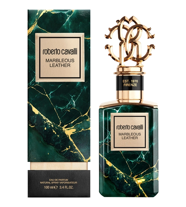 Парфюмерная вода Roberto Cavalli Marbleous Leather 100 мл унисекс / Марблеус Лезер