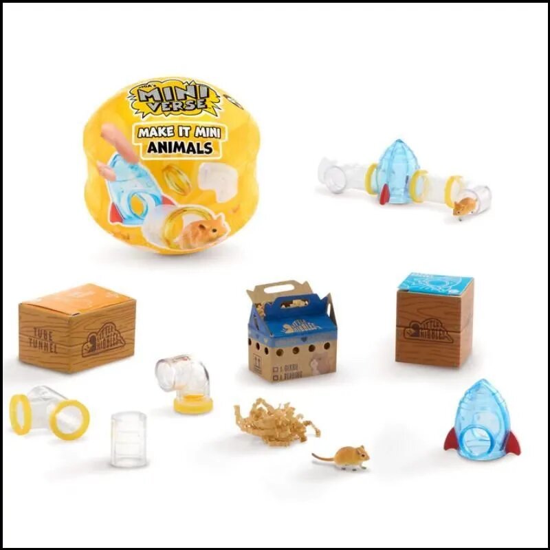 MGA Серия мини-коллекций Miniverse Make It Mini Animals 2 Мини-коллекционных предмета