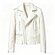 Куртка кожаная  2026Женская кожа, размер 4XL, white
