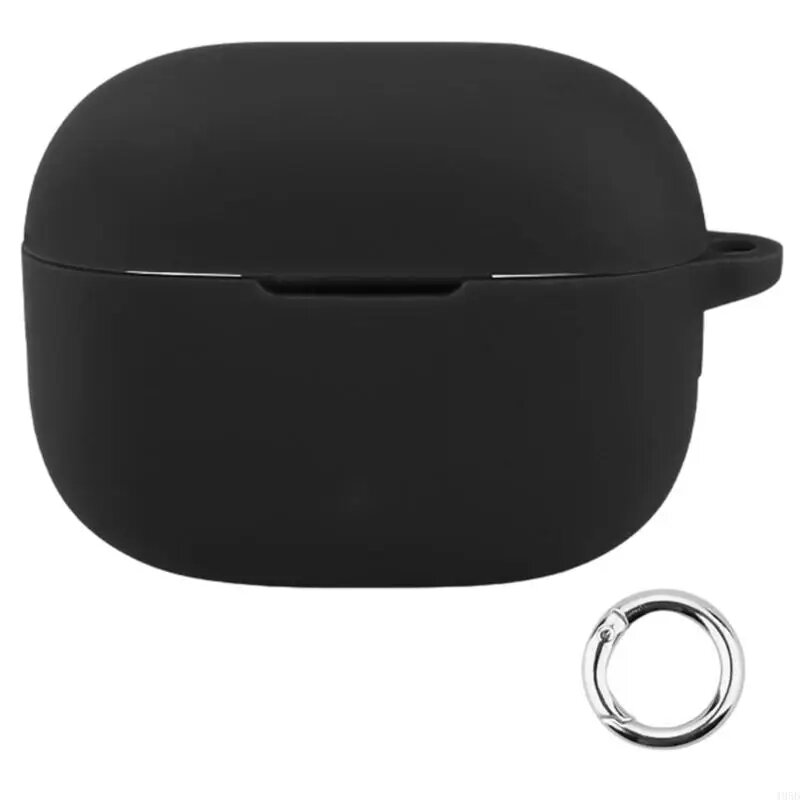 Силиконовый чехол для наушников Черный, Black