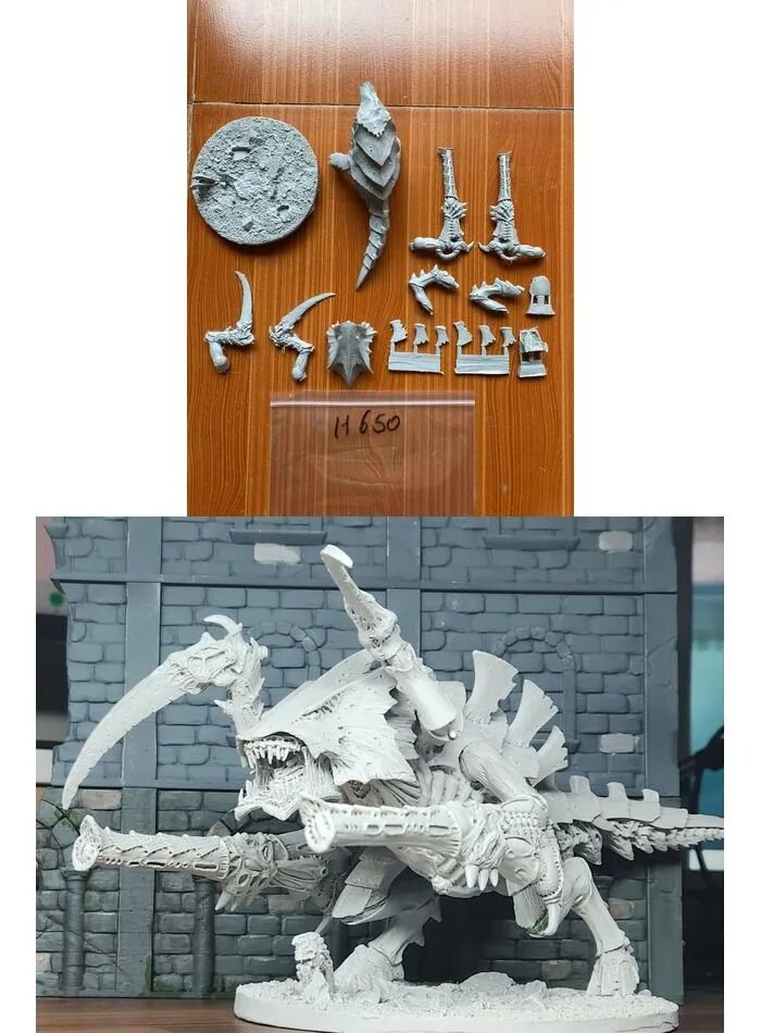 Шипастая Иеродула Тиранидов (Смола, Литье) warhammer 40000 миниатюры / Tyranid Barbed Hierodule