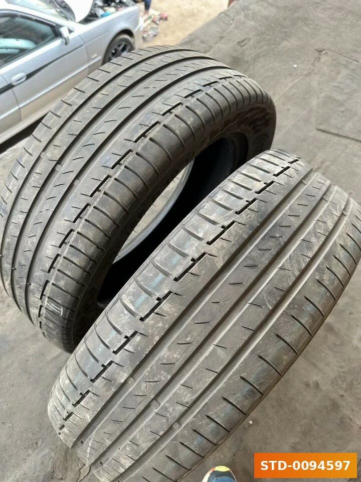 Комплект (2 шт) летних БУ шин Continental PremiumContact 6 225/55 R19 45% износ 8246870347