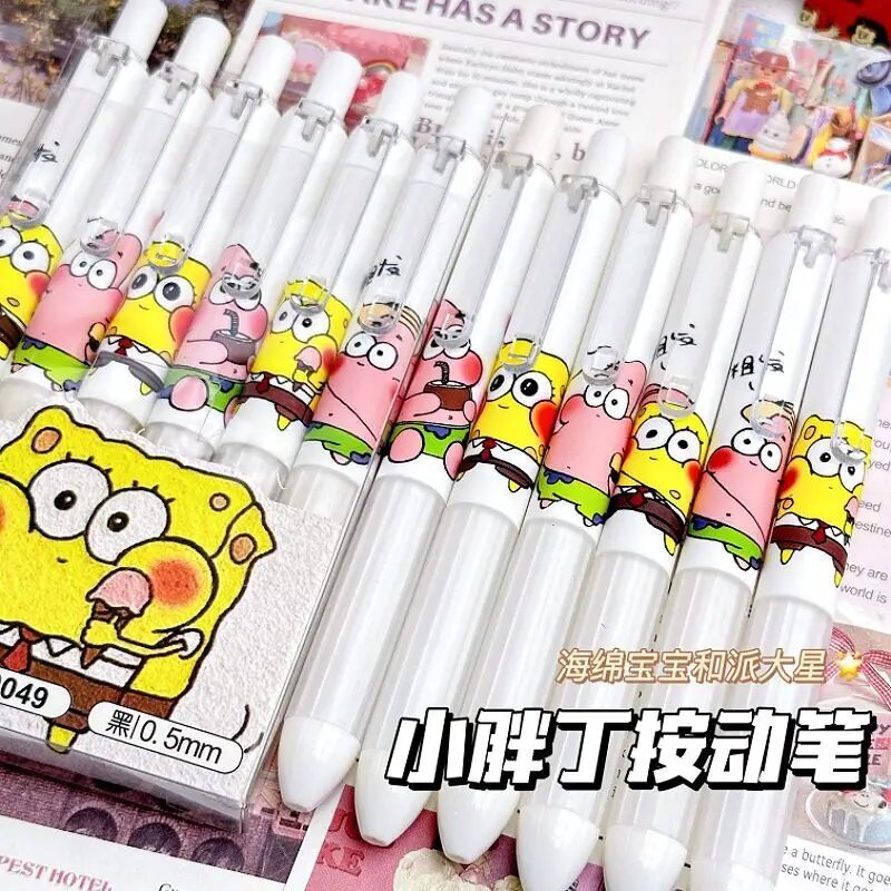 Набор гелевых ручек «Аниме Спанч Боб и Патрик Стар» Potdemiel SpongeBob