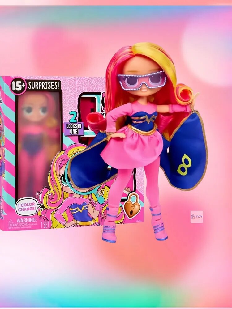 Кукла LOL Surprise OMG "Шпионка" Сабрина Скай, серия Superhero Eye Spy