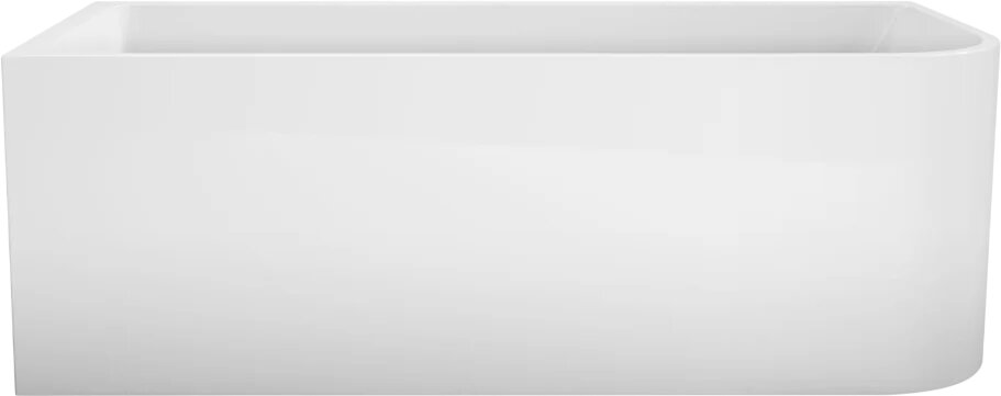 Акриловая ванна BelBagno BB712-1700-730-L 170x73, на ножках, левая, пристенная, белая, глянцевая, со сливом-переливом, асимметричная