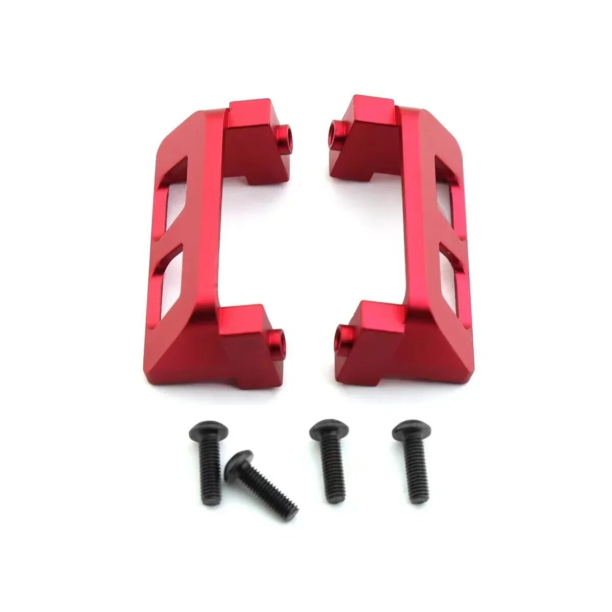 Металлические рычаги подвески Madifier для 1/16 Traxxas Slash, E-Revo, Красный, Servo Guard Red