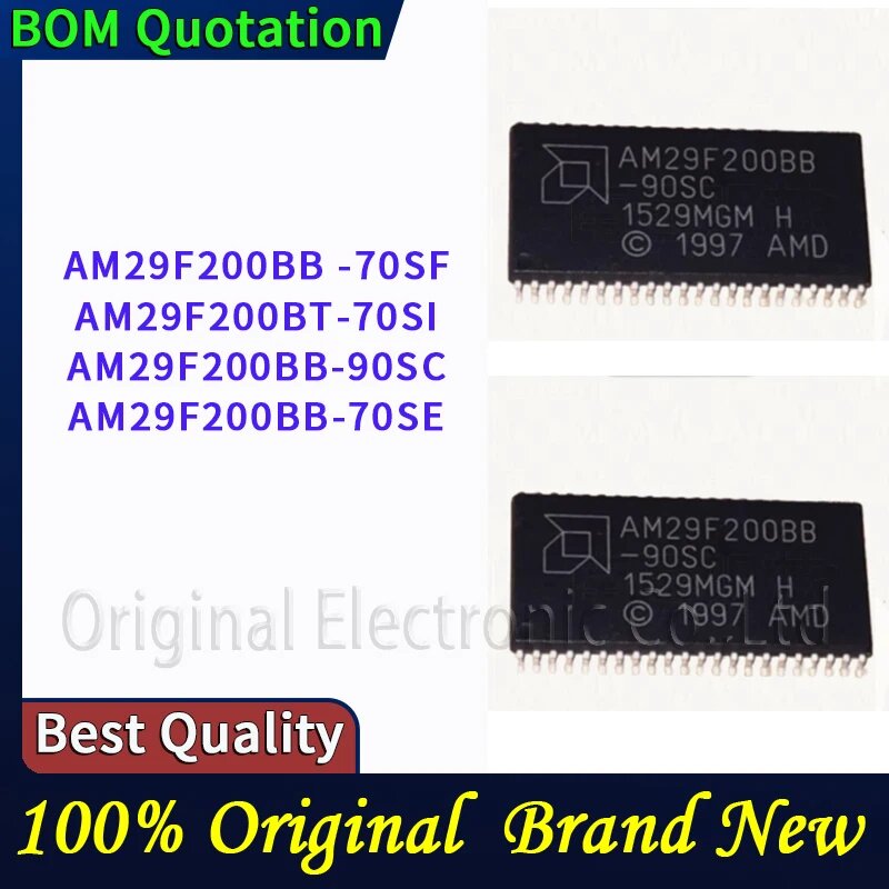 AM29F200BB -70SF AM29F200BT-70SI AM29F200BB-90SC AM29F200BB-70SE электронные AM29F200BB-70SE