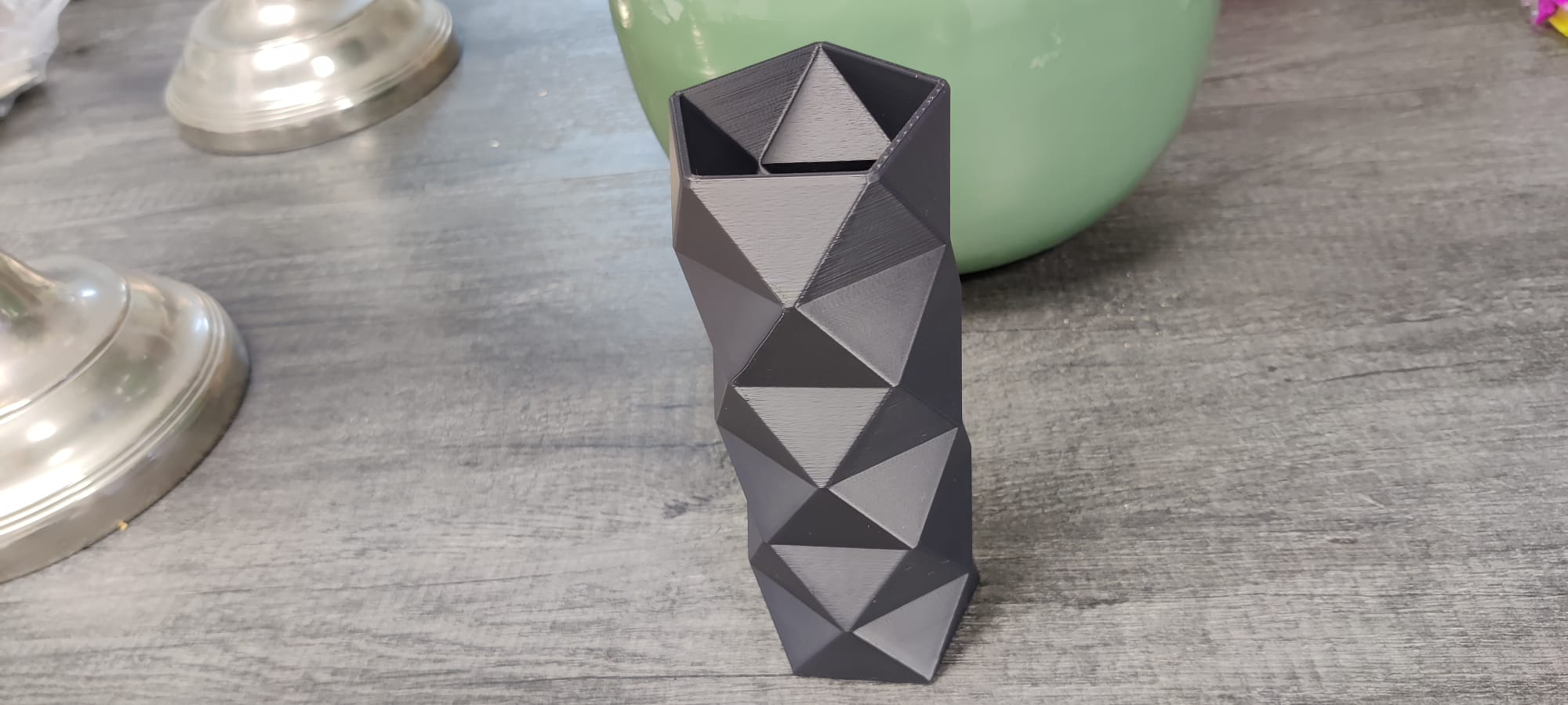 Ваза декоративная дизайнерская, 3D-печать, 3DOPRU арт. VASE-PR-1426050