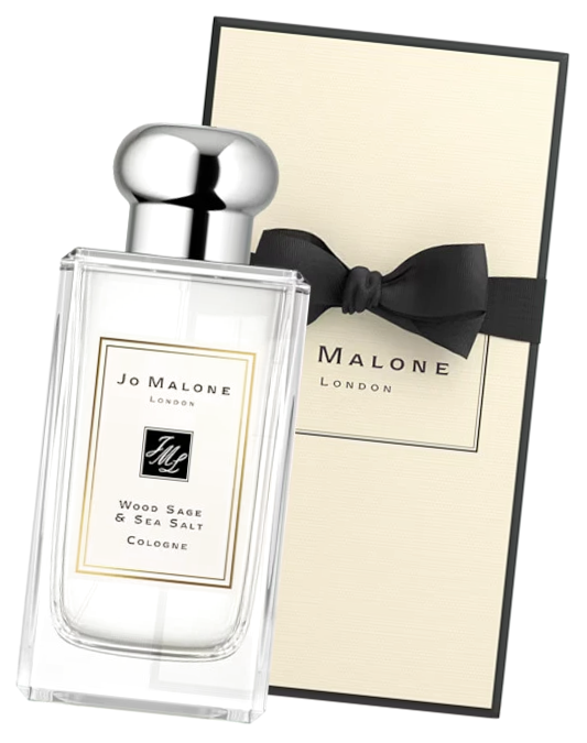 Одеколон Jo Malone Wood Sage And Sea Salt пробник аромата 1.5 / Джо Малон Соль И Море миниатюра / Стойкий парфюм