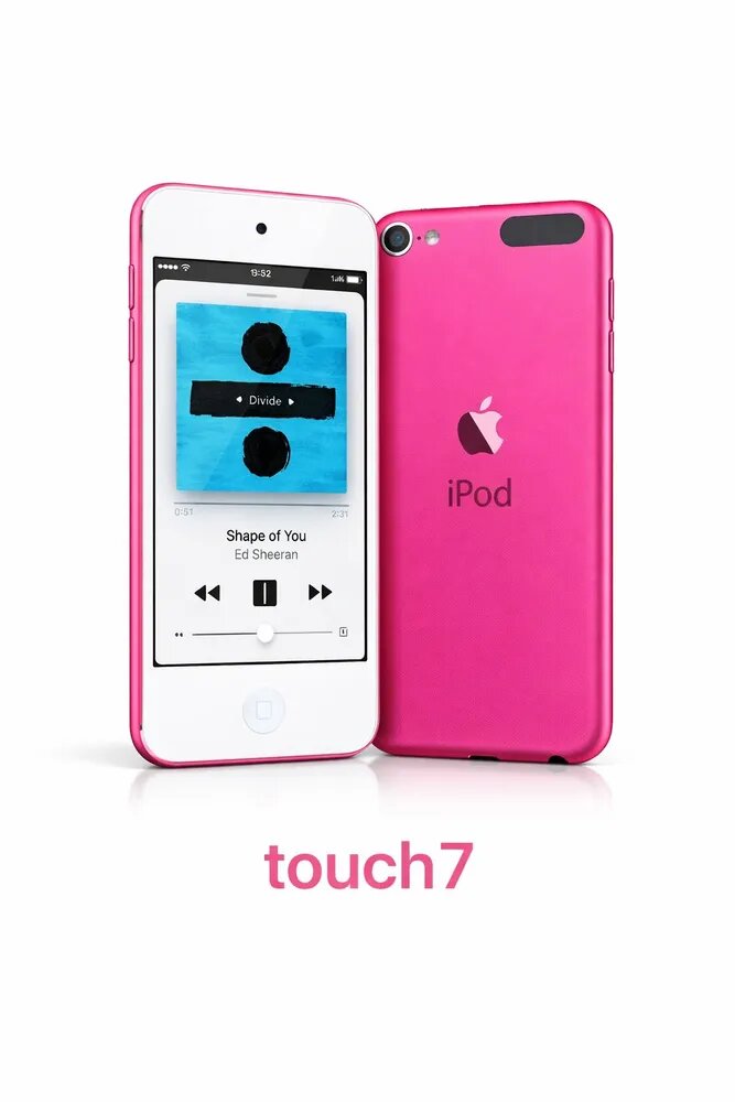 Apple MP3-плеер 32 ГБ, светло-розовый