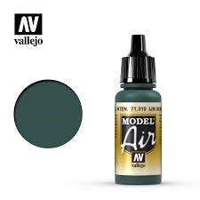 Краска для аэрографа 71310 Model Air - IJN Deep Dark Green Vallejo 71310