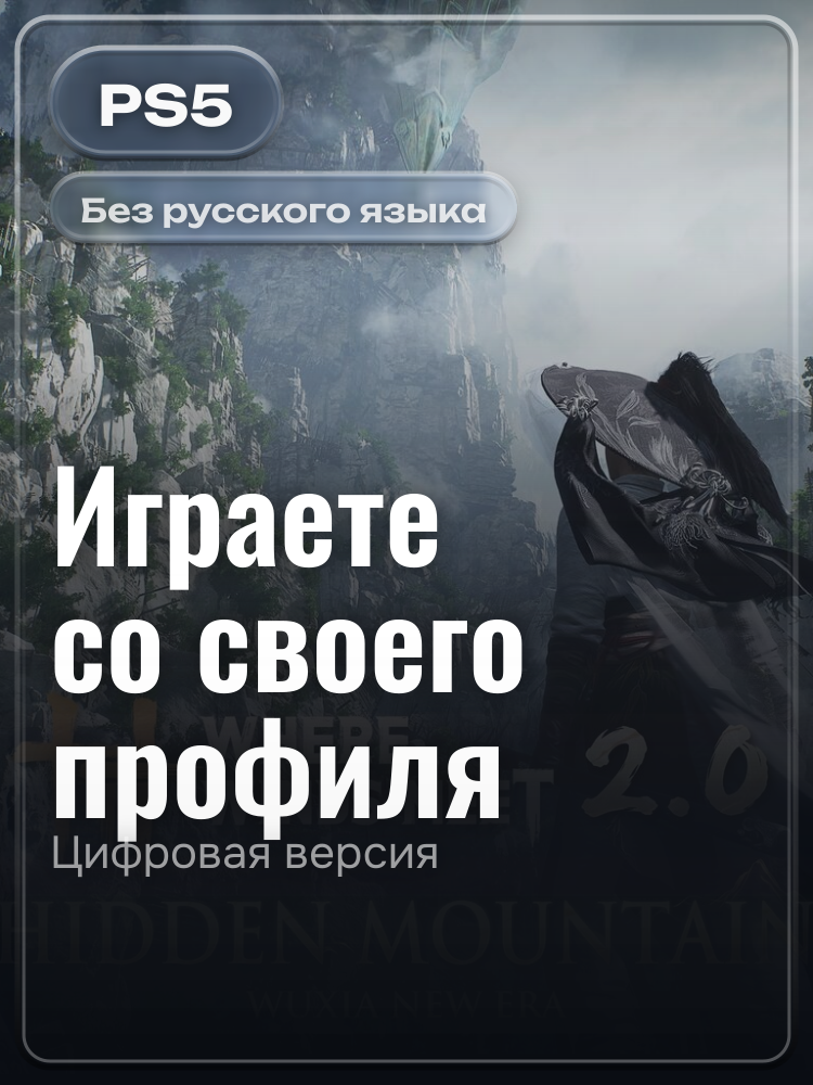 Where Winds Meet для PlayStation 5: цифровая версия PSN, активация на вашей консоли