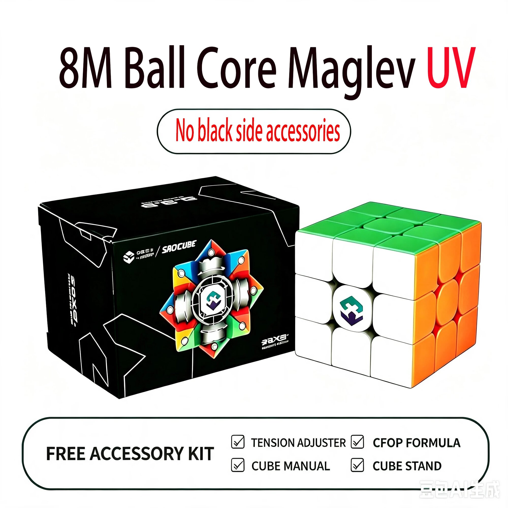 SaoCube TianMa X3+ 8M B-Core Maglev UV