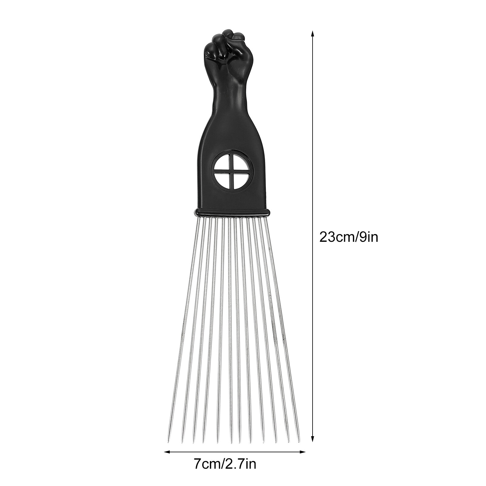 Четыре Шт Пруток Для Волос Широкий Прочный Расческа Для Афро Волос 23X7Cm
